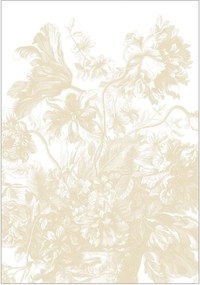 Tapeta Frans Uyterlinde - Engraved Flowers