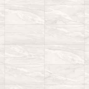 Mexen Resh Bianco glazovaný rekt. G1, podlahová a stěnová dlaždice 120 x 60 cm, lesk - TL143-120-060-00