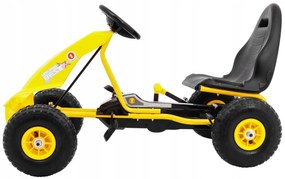 RKToys Dětská motokára Gokart Champion Žlutá