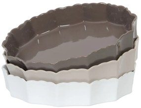CÔTÉ TABLE Keramická mísa Blanc 31 cm, bílá barva, keramika