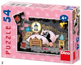 Dino Papírové puzzle Krteček 54 dílků