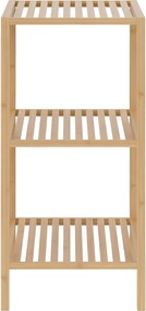 Koupelnový regál Zinnien S – přírodní
