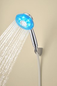 Livarno® Sprchová hlavice s LED osvětlením (průhledná)