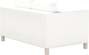 Potah na pohovku IKEA  Karlanda 2-místná, krátký barva bílá