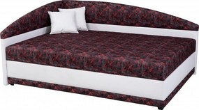 Pohoda Čalouněná postel HELEN s úložným prostorem, francouzské lůžko | Šířka matrace: 100 cm,Látka: Basic 321