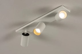 Stropní svítidlo Average Spot White and Gold III