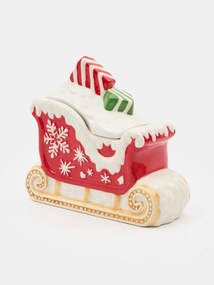 Sinsay - Nádoba na potraviny s víkem ve tvaru saní Santa Clause - vícebarevná