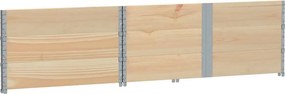 Zahradní truhlík 150 x 100 cm masivní borové dřevo 3295439