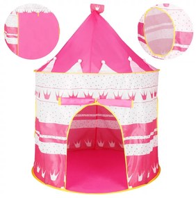 Dětský stan na hraní, růžový cirkus SPRINGOS KG0018