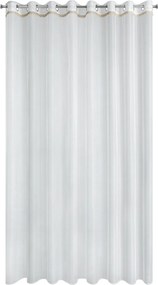 ZÁCLONA NA KROUŽCÍCH MERIL 300 CM X 250 CM CM BÍLÁ