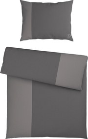 XXXLutz POVLEČENÍ satén šedohnědá 140/200 cm Dieter Knoll - Povlečení - 004378025602