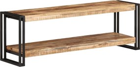 TV stolek 120 x 30 x 40 cm hrubé mangovníkové dřevo 320679