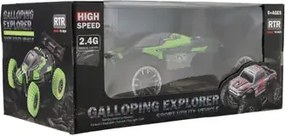 TEDDIES RC Buggy zelená / 2,4 GHz / na baterie / plast / od 6 let