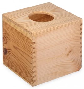 Krabička na kapesníky dřevěná 03 | čtverec