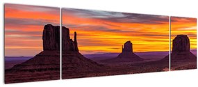 Obraz - Monument Valley v Arizoně (170x50 cm)