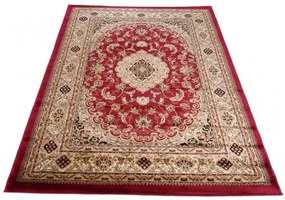 Kusový koberec YESEMEK 6956D červený Rozměr: 200x400 cm