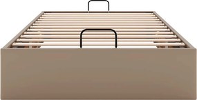 Osmanský rám postele bez matrace cappuccino 100x200 cm 3310788