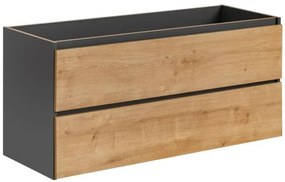 Comad COMAD MONAKO GREY OAK 823 Skříňka pod umyvadlo 120cm - Comad