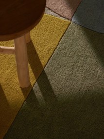 Koberec Ted Baker Westminster Savile krémový / vícebarevný kruh