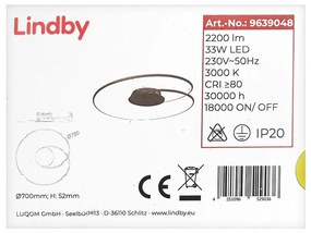 Lindby Lindby - LED Stropní svítidlo JOLINE LED/33W/230V LW0273