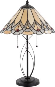 Stolní lampa Tiffany Peaceful - 40*60 cm 2x E27/60W