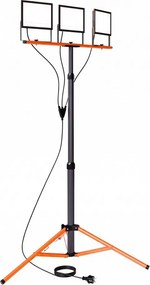 LED Reflektor se stojanem 3xLED/100W/230V 4500K IP65 černá/oranžová