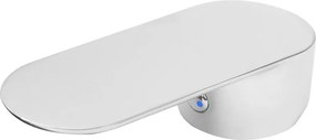 Mereo Mereo, Nástěnná sprchová baterie Viana 150mm se sprch.soupravou,ruční a talíř.sprchou slim 200x200mm, CBE60104SD