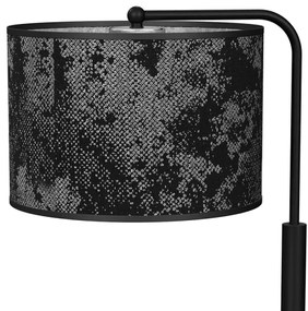 Stolní lampa SATINO 1xE27/60W/230V černá/šedá