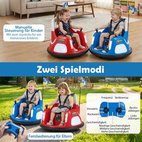 Costway 12 V Dětský elektrický nárazník autobaterie Vozidlo