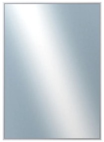 DANTIK - Zarámované zrcadlo - rozměr s rámem cca 50x70 cm z lišty Hliník stříbrná | P02-004 (7002004)