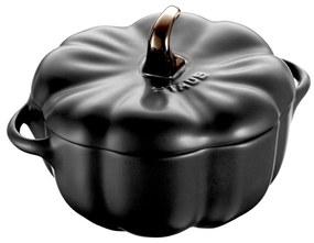 Staub Cocotte keramická zapékací miska ve tvaru dýně 12 cm/0,5 l, černá, 40508-548