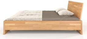 Prodloužená postel Vestre - buk   , Buk přírodní, 180x220 cm