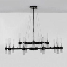 Skleněné závěsné světlo Nova Luce Century 120 cm