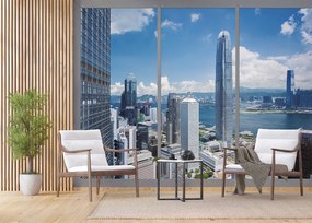 Fototapeta na zed' Okno do Hongkongu | 360 x 254 cm | DFTS1318