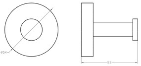 Sapho, Věšáček magnetický, XJ228
