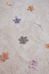 Hrací koberec flora béžový MUZZA