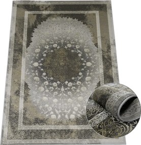 BE Koberec Deluxe 9091 BEIGE - béžový obdélníkový Rozměr: 60x100 cm
