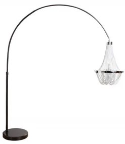 Stojací lampa Royal 189-204cm stříbrná/ 40687
