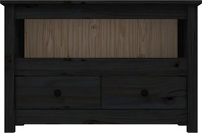 vidaXL TV skříňka 79x35x52 cm masivní borové dřevo [821501] Barva: Přírodní