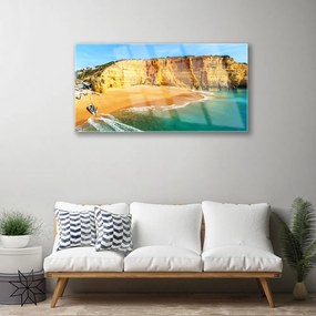akrylový obraz Záliv Krajina 100x50 cm