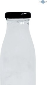 Dávkovač mýdla FRANC 250 ml s černým šroubovacím víčkem