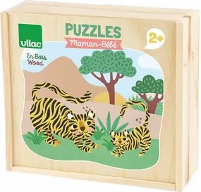 Vilac Puzzle mláďátka a maminky / od 2 let