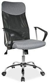 MAXIVA Kancelářská židle - Q-025, čalouněná Čalounění: černá