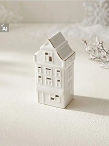 Sinsay - Vánoční LED lampička ve tvaru domečku - bílá