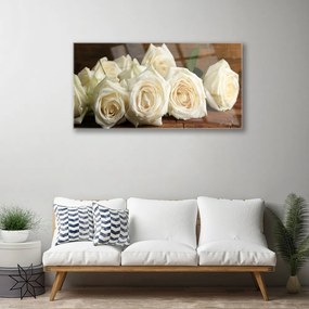 Plexisklo-obraz Růže Květiny Rostlina 100x50 cm