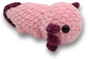 Vali Crochet Háčkovaný Axolotl Barva zvířátka: Tyrkysová