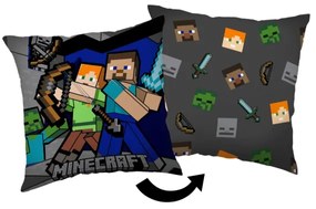 Jerry Fabrics Polštářek Minecraft Survival Mode 40x40 cm