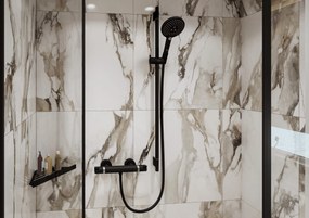 Hansgrohe AddStoris, košík do rohu, matná černá, HAN-41741670