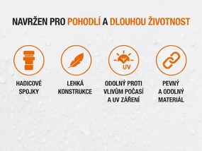 ASIST smart garden AR4NM-20 Naviják na hadici 20 m