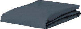 Prostěradlo s gumou Premium Percale 90 x 200 cm světle modro-šedé